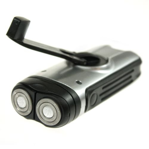 Tech Toyz Crank-Powered Dual Head Shaver Razor Cordless : Amazon.in ...