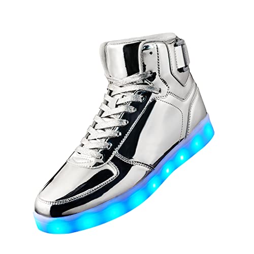 Shinmax Best Light Up Shoes for Men Women, Fiber Optic LED