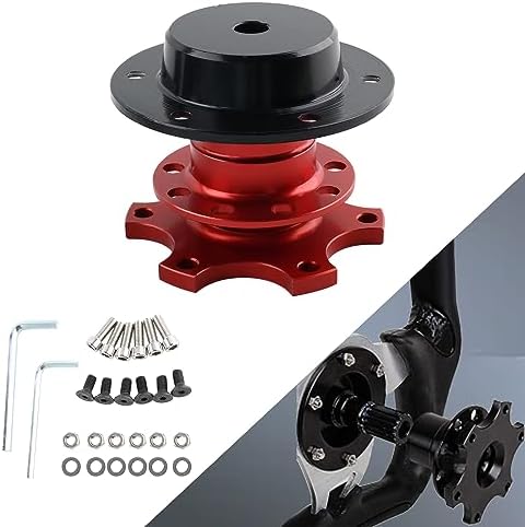 Amazon.com: VVORHSBELL Quick Release Hub Adapter，Aluminum Steering ...