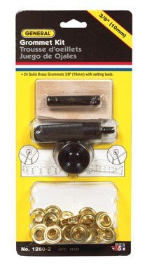 General 71262 3/8" Brass Grommet Kit 12 Count : Amazon.in: Industrial ...