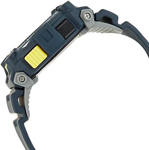 CASIO Men's G-Shock Tide/Moon Worldtime Digital Watch, Grey Dial, Blue ...