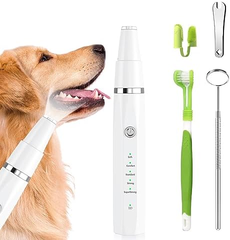 Ni-SHEN Dog Teeth Cleaning Kit, Pet Tooth Cleaner Dental Care Tartar ...