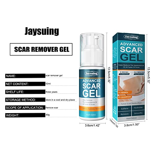 50ML Advanced Scar Gel, Narbengel, Narbencreme, Narbenpflege für ...