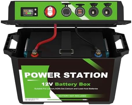 Amazon.com: Battery Box Power Center with USB and Anderson Plug, Group ...