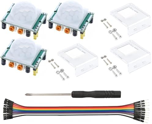 Amazon.com: MTDELE 3 Pcs HC-SR501 PIR Motion Sensor Miniature Human ...