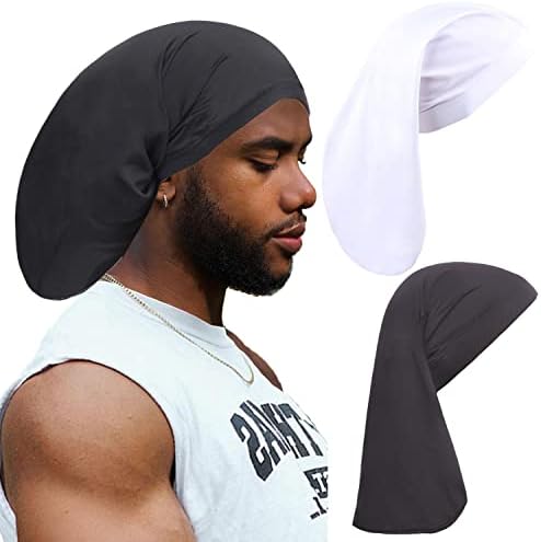 Amazon.com : Leeven 2 PCS Unisex Dreadlock Cap Dreadlock Accessories ...