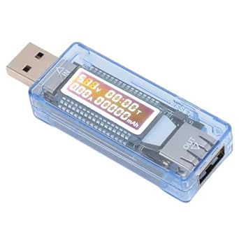 Amazon.com: Alaaner USB Power Meter USB Current Monitor USB 2.0 ...