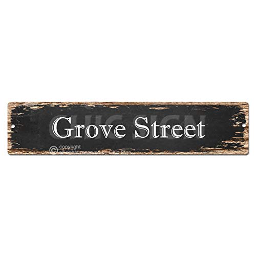 Grove Street Sign