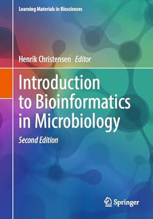 Introduction to Bioinformatics in Microbiology (Learning Materials in ...