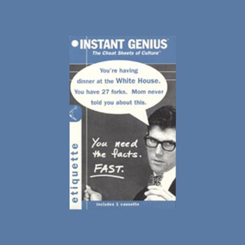 Amazon.com: Instant Genius, The Cheat Sheets of Culture: Etiquette ...
