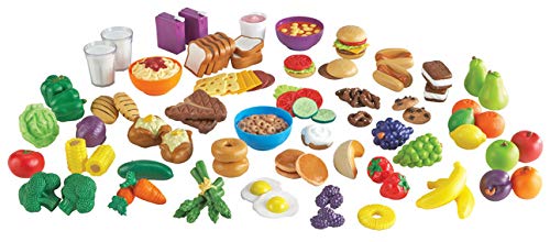 Learning Resources New Sprouts Classroom Play Food Set, 100 Pieces ...