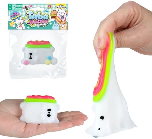 Amazon.com: ORB Tabalicious Snackies TABA Squishy Cat Sushi Toy - Cute ...