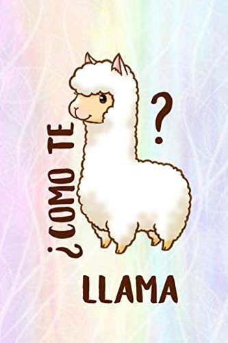 Como te llama?: Composition Book for Spanish Class Notes Taking - 120 ...