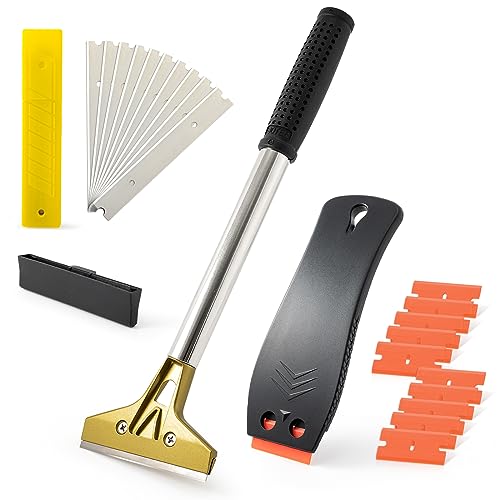 Snapklik.com : Gomake Razor Blade Scraper Tool Set 4 Inch Floor Scraper