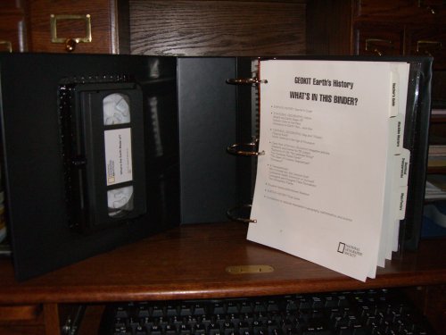 Geokit Earth's History. Binder Comes with 3 VHS Video.: National ...
