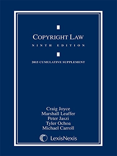 Amazon.com: Copyright Law Document Supplement: 9781632824691: Joyce ...