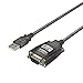 Amazon.co.jp: バッファロー USBシリアル変換ケーブル ブラックスケルトン 1m BSUSRC0710BS/N : パソコン・周辺機器