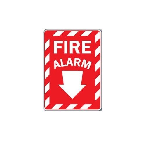 Fire Alarm Sticker, 5" X 3.5": Amazon.com: Industrial & Scientific