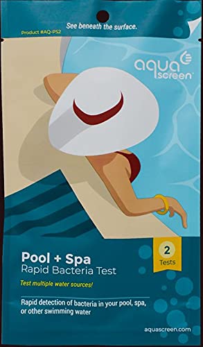Aquascreen Rapid Coliform Bacteria Test Kit 2 Pack For Pool ...