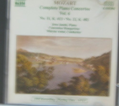 Amazon.com: Mozart, Vol. 6 of Complete Piano Concertos: Wolfgang ...