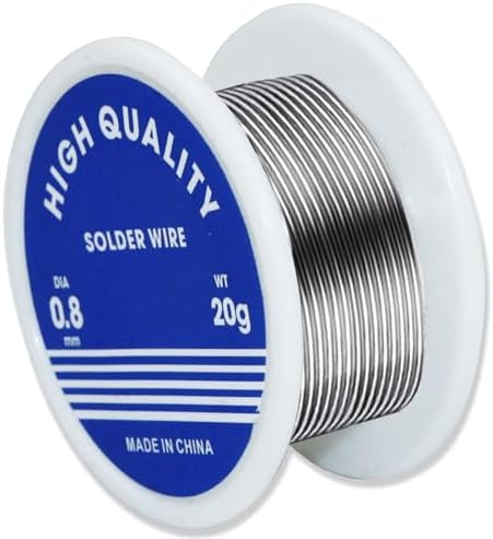 0.8mm Solder Wire, Lead Free Soldering Wire with Rosin Core Solder Tin ...