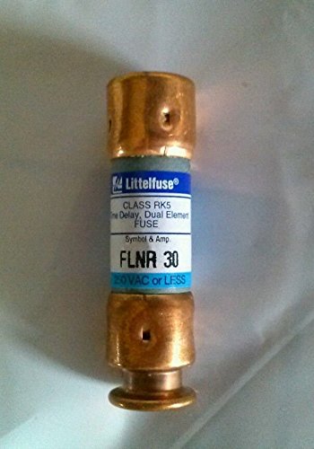 10 Fuses - FLNR30 LITTELFUSE 30 Amp 250V Time Delay Class RK5 Dual ...