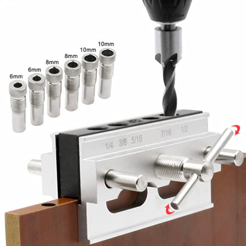Self Centering Doweling Jig, Heavy-duty Self-Centering Doweling Jig Kit ...