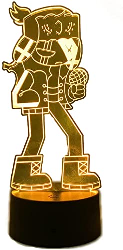 3d Led Lamp Game Friday Night Funkin Ruv Figure Kids | Desertcart INDIA