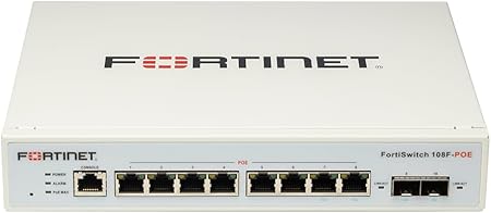 Amazon.com: Fortinet FortiSwitch - 108F-POE L2+ Management Switch with ...