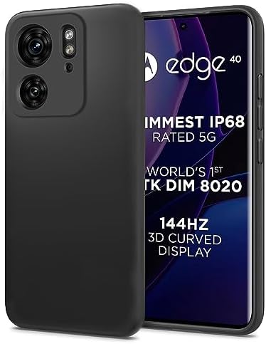 TheGiftKart Liquid Silicon Back Cover Case for Motorola Moto Edge 40 5G ...