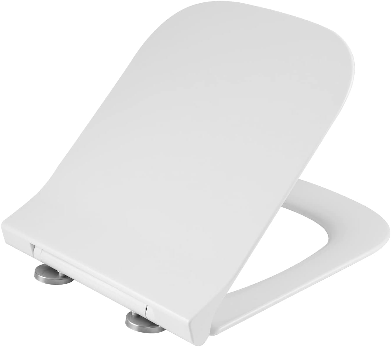 WOLTU Copriwater, Tavoletta WC con Chiusura Ammortizzata, Copri WC a ...