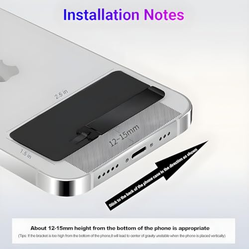 LIRAMARK Phone Kickstand /Phone Stand /Mobile Holder, Vertical and ...