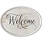 Amazon.com: 5"X7" Oval Welcome Sign - Nature Pine Wood Rustic Sign With ...