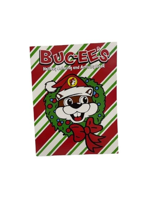 Buc-ee’s Holiday Coloring and Activity Book – Creative Haven for Adults ...
