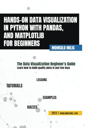 Hands-On Data Visualization in Python with Pandas and Matplotlib for ...