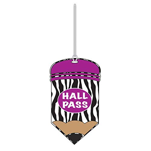 Ashley Productions Pencil Shaped Print Hall Pass : Amazon.in: Home ...