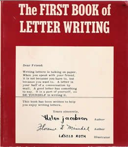 The First Book of Letter Writing: Helen Jacobson, Florence Mischel ...