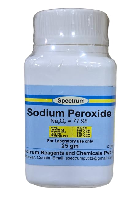 SPECTRUM Sodium Peroxide (25GM) : Amazon.in: Industrial & Scientific
