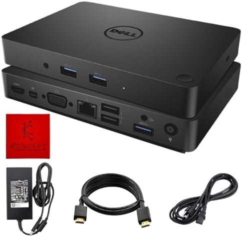 Amazon.com: WD15 DELL Monitor Dock 4K with 130W AC Adapter & HMDI Cable ...