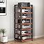 Amazon.com: OMKUOSYA 7-Tier Heavy Duty Audio Component Rack, 140cm Tall ...