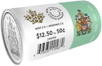 Canadian Coin Rolls: 2024 Collector’s Edition 50-Cent Special Wrap Roll ...