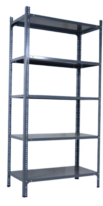 Megha Steel Sheet 5 Shelf Multipurpose Boltless Rack : Amazon.in: Home ...
