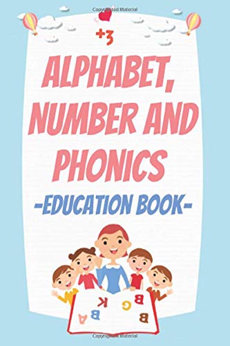 Buy Alphabet Number And Phonics: Big Preschool Workbook - Ages 3 ...