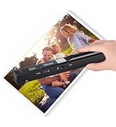 Amazon.com: Portable Scanner, 900DPI Handheld Photo Scanner, A4 Color ...