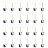 Jslinter 24-Pack LED 1W String Light Bulbs, S14 Plastic Shatterproof ...