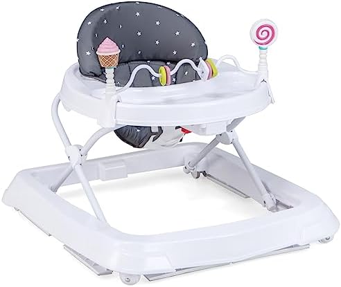 Amazon.com : Disney Baby Walker with Wheels, Pink Baby Walkers and ...