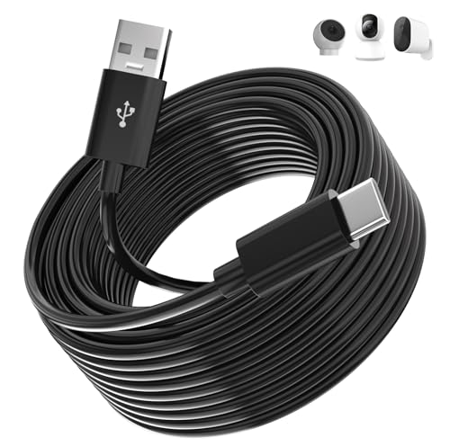 8M/26FT USB C Cable Long Power Extension Cord for Xiaomi Mi Camera 2K ...