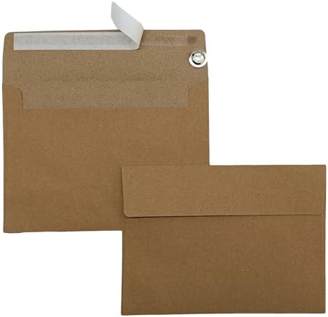 Amazon.com : 30 Packs 4×5 Envelopes for Invitations, A2 Kraft Paper ...