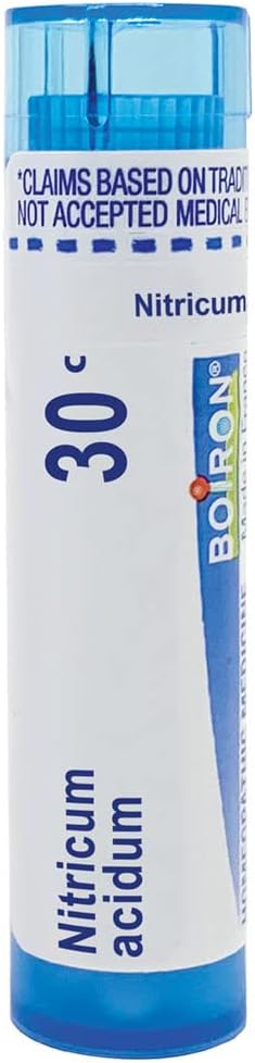 Amazon.com: Boiron Nitricum Acidum 30C Md 80 Pellets for fissures or ...