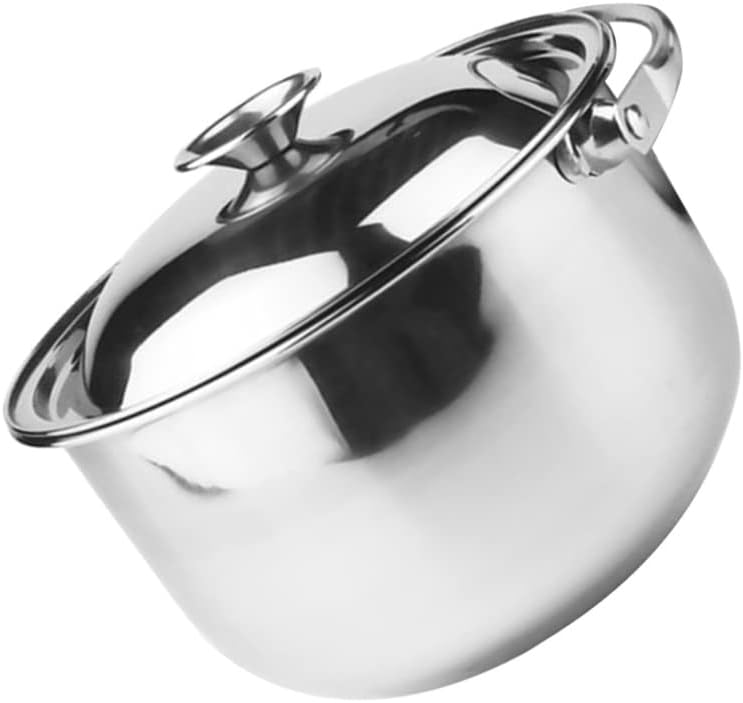 Amazon.com: Stainless Steel Cooking Pot Cooking Utensil Soup Pot for ...
